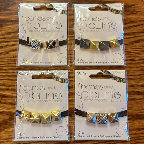 Darice | Jewelry | Nwt 4 Packs Jewelry Interchangeable Bands Bling ...